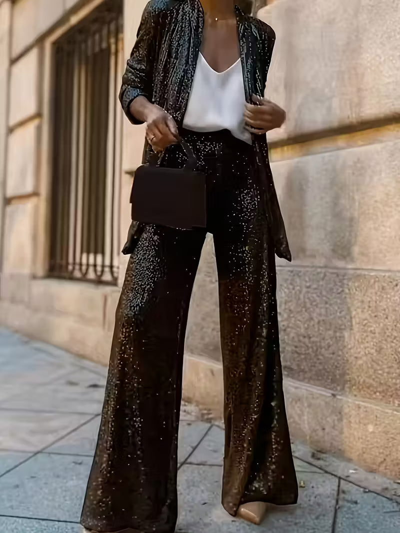 Ariana - Conjunto de Lantejoulas – Isabel Boutique